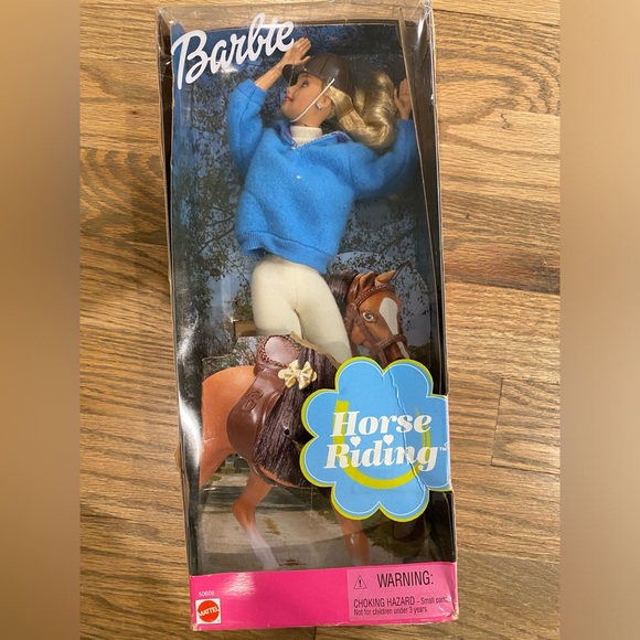 Mattel | Toys | Nwot Barbie Horse Riding Doll With Riding Breeches ...